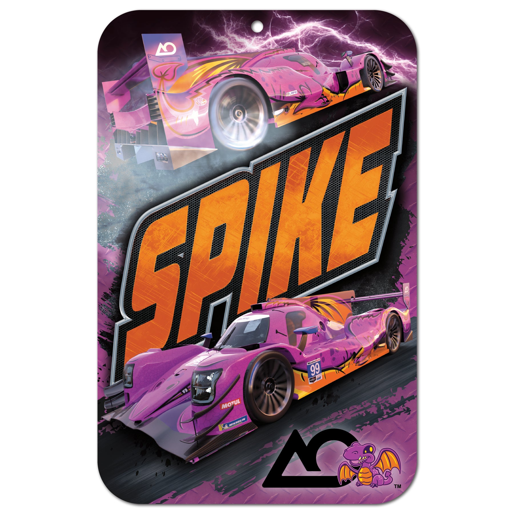 Spike Wall Sign – AO Racing