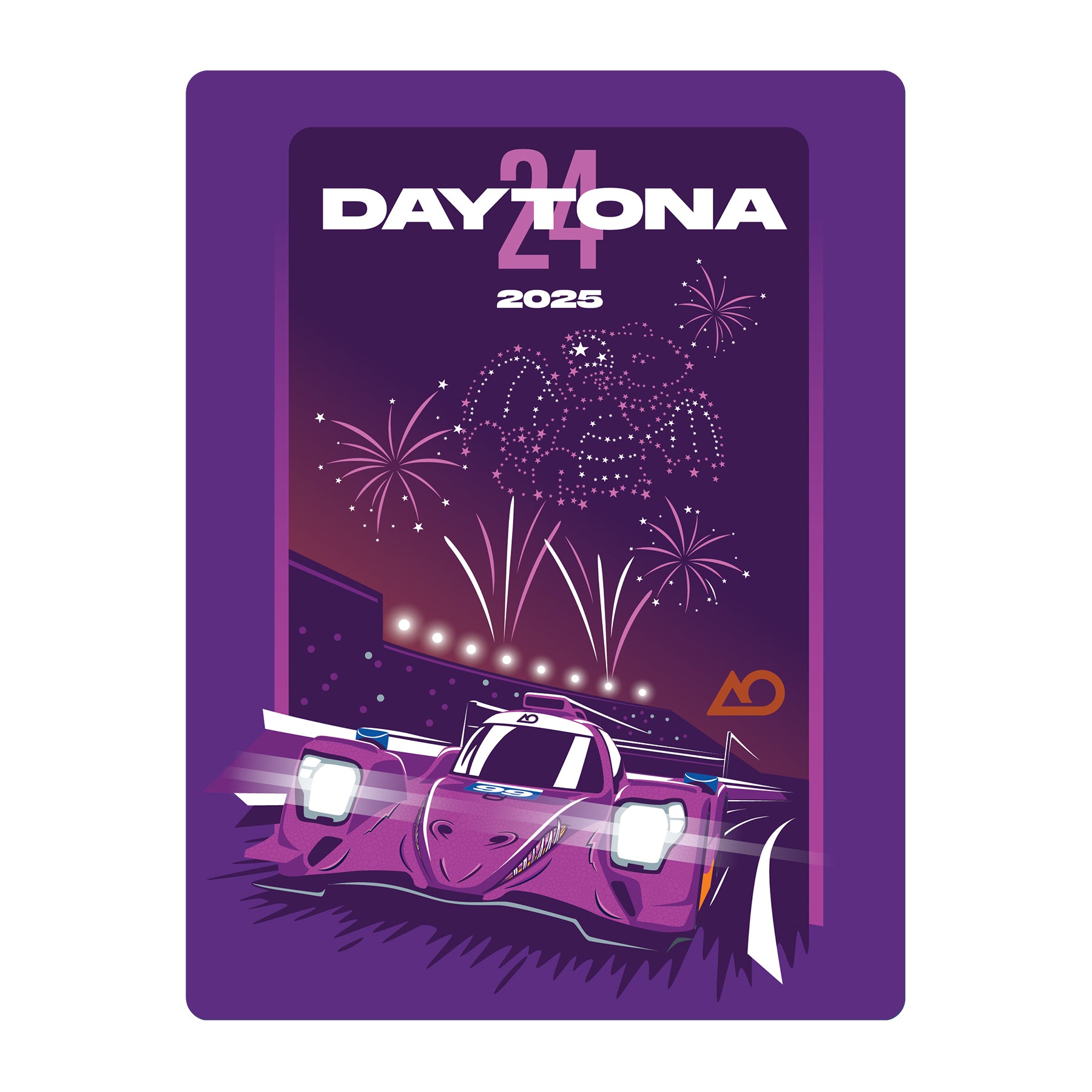 Spike Daytona Sticker – AO Racing